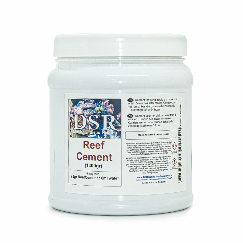 Уход за аквариумом :: Клеи. Герметики :: Клей на цементной основе :: DSR Reef Cement 1300gr ...